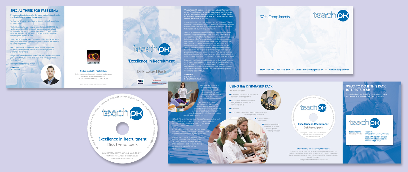 Paul Dunwell Freelance Copywriter Show-disk