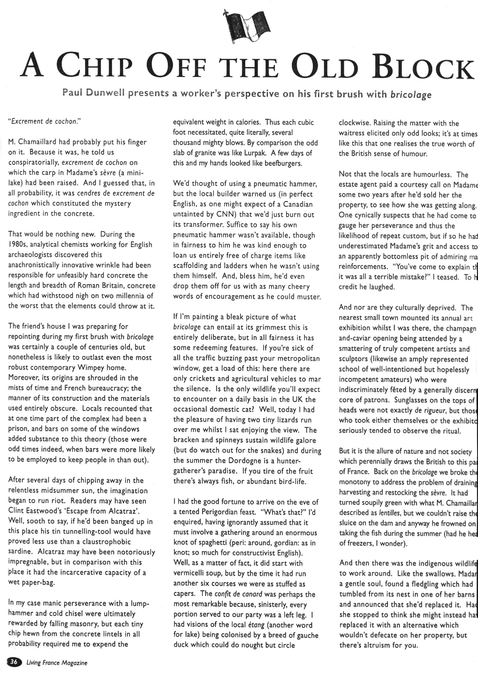 Paul Dunwell Freelance Copywriter Show-disk