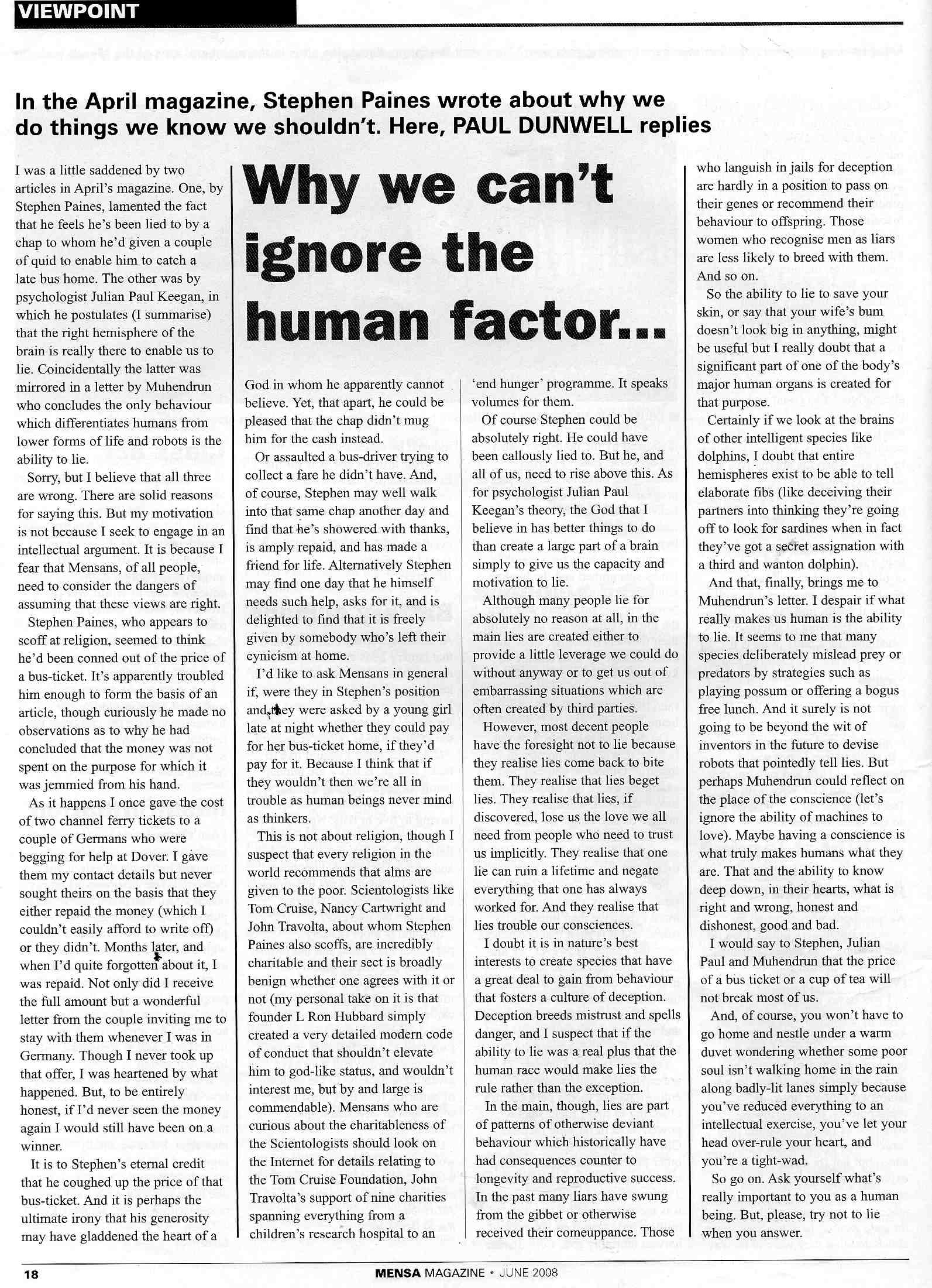 Paul Dunwell Freelance Copywriter Show-disk